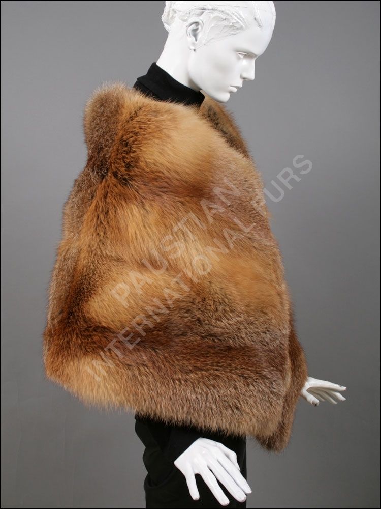 European Red Fox Fur Stole | Paustian Furs