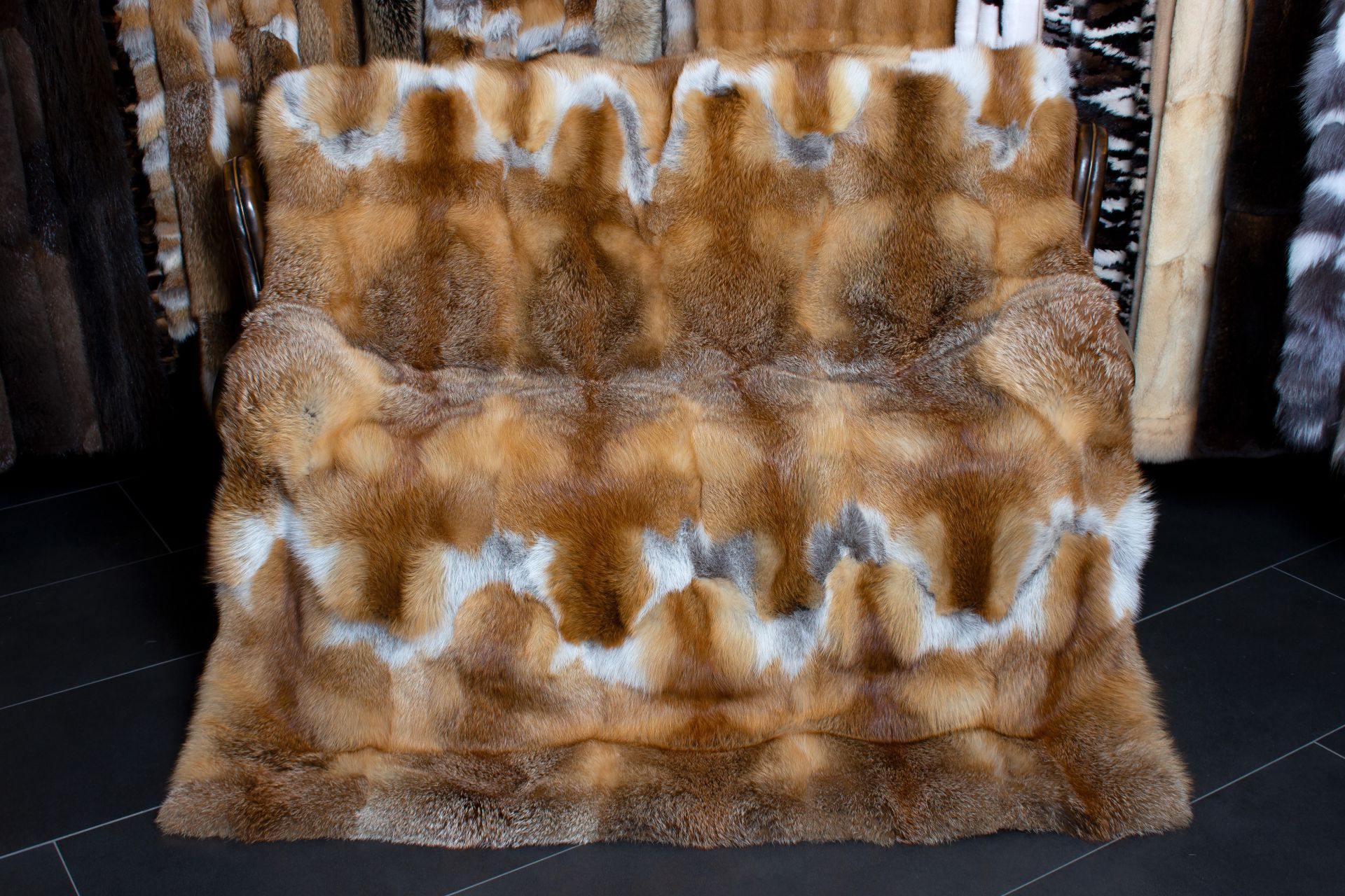 European Red Fox Fur Throw | Paustian Furs