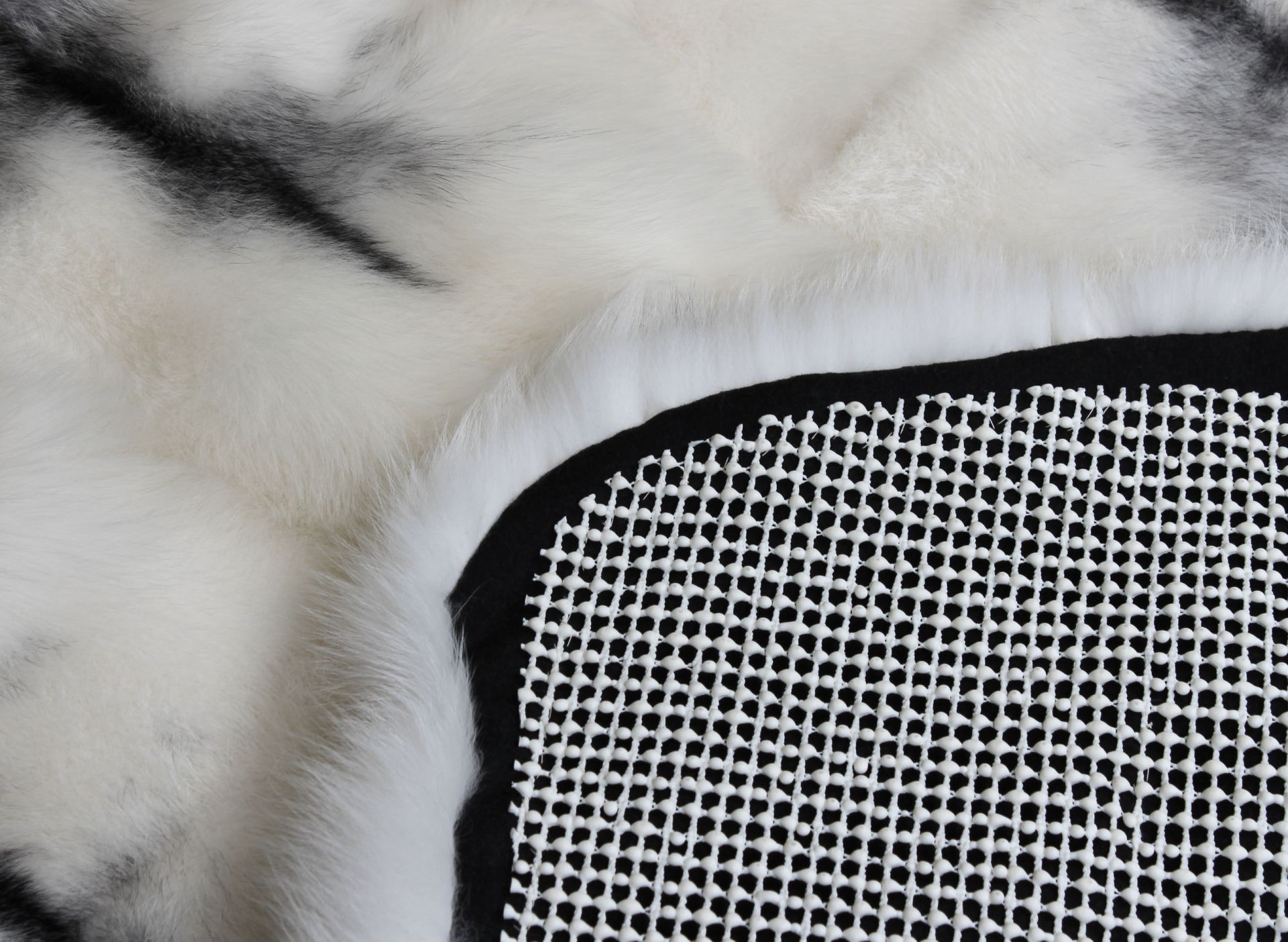Quality Arctic Marble SAGA Fox Fur Carpet | Master Furrier
