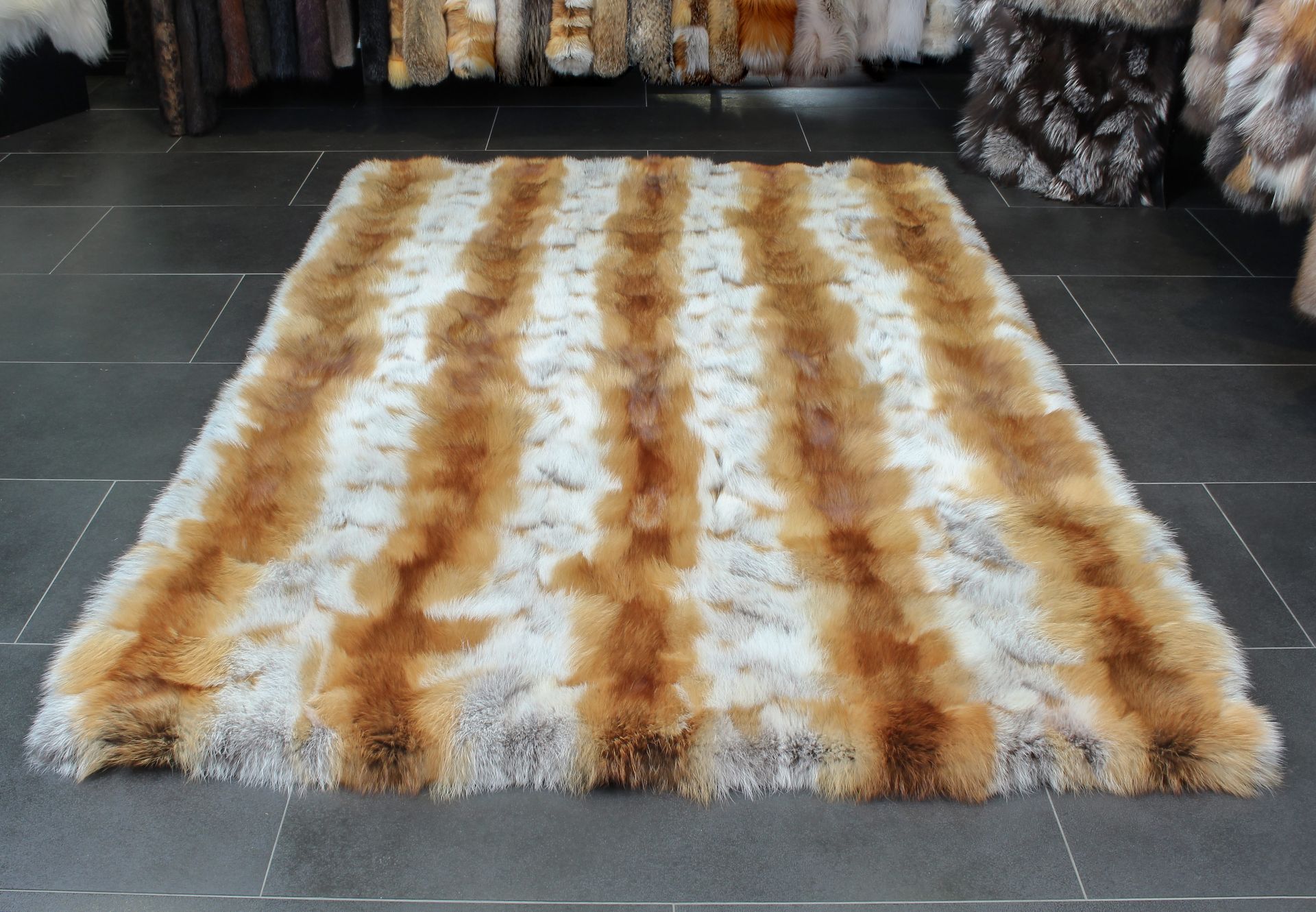 Red Fox Rug - Patchwork Design | Lars Paustian Kiel