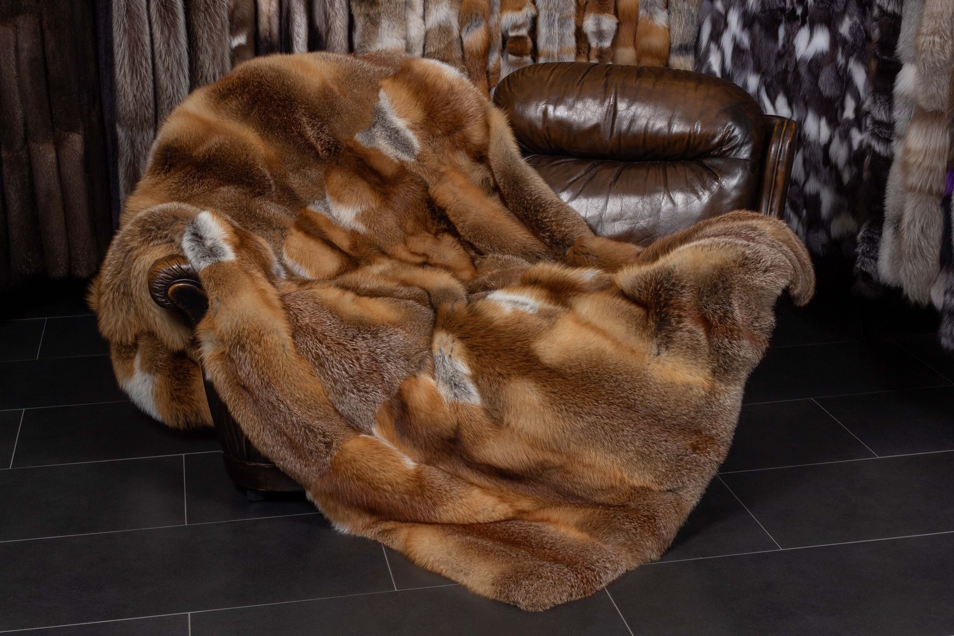 Real Fur Blankets and Fur Throws - Genuine Fur Pillows