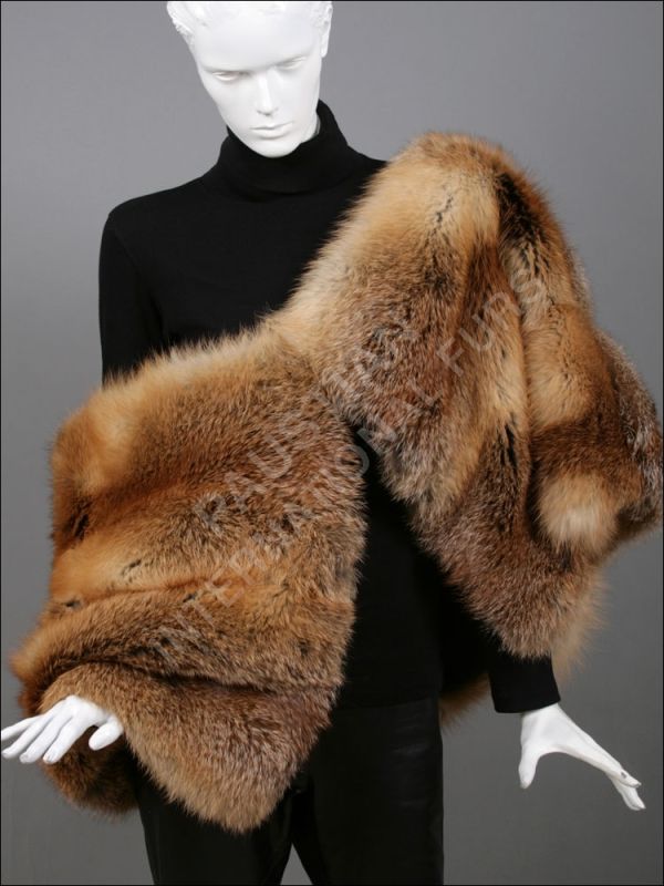 European Red Fox Fur Stole | Paustian Furs
