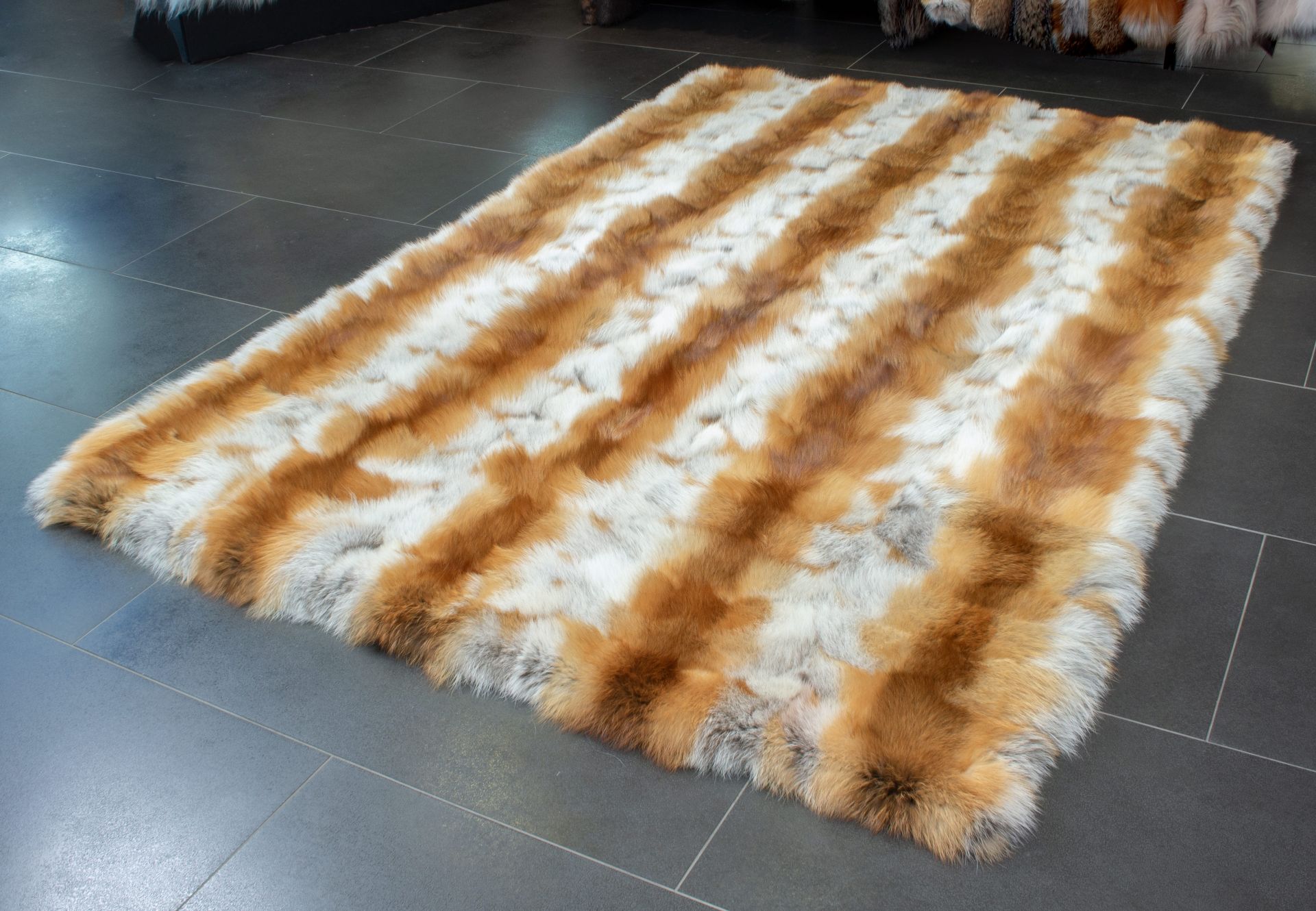 Red Fox Rug - Patchwork Design | Lars Paustian Kiel