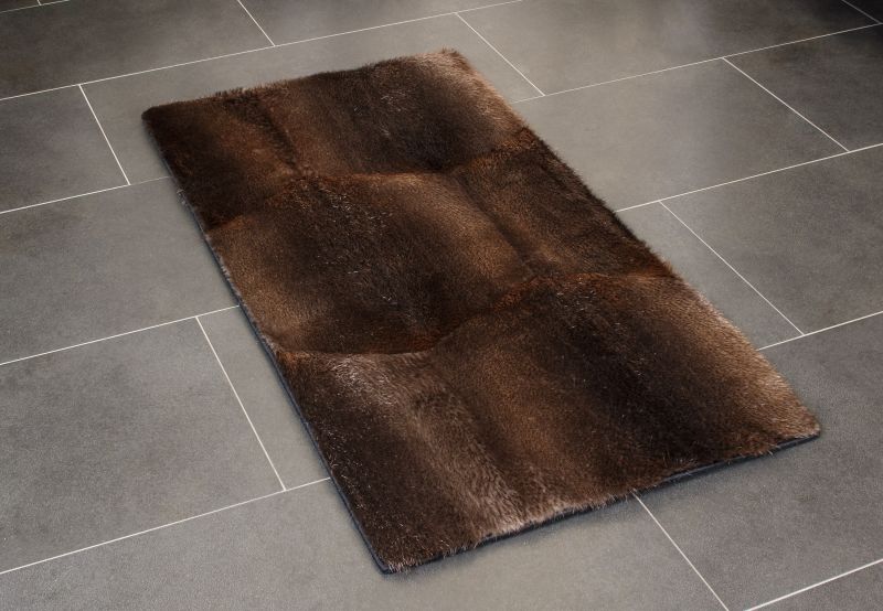 Noble Fur Runner made from Canadian Beaver Fur