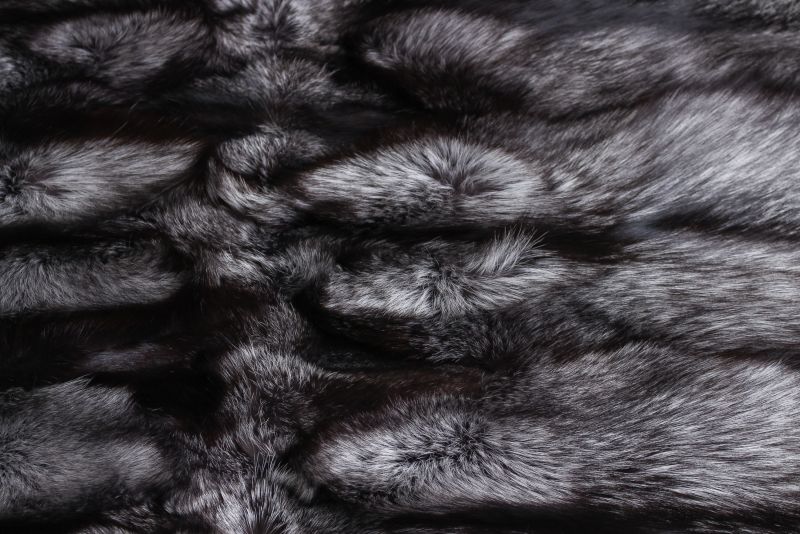 Silverfox Fur Rug made with real Fur | International Furs